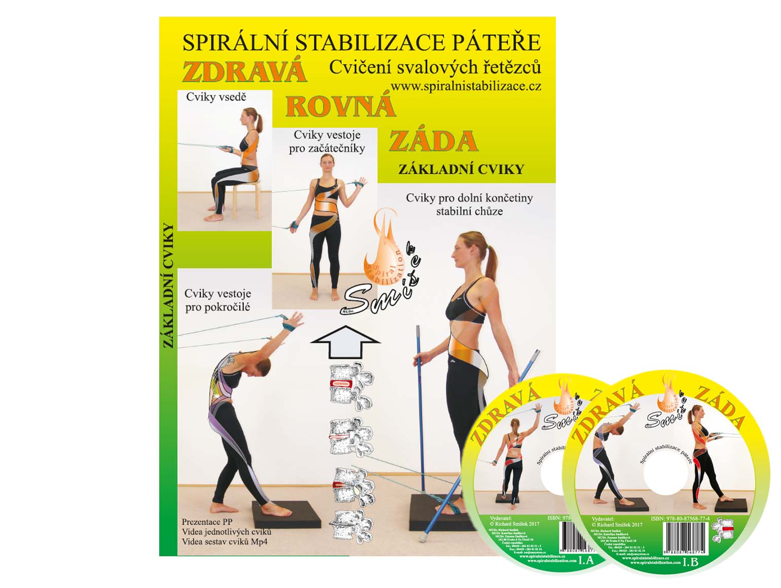 DVD 11 základních cviků – shop.spiralstabilization.com